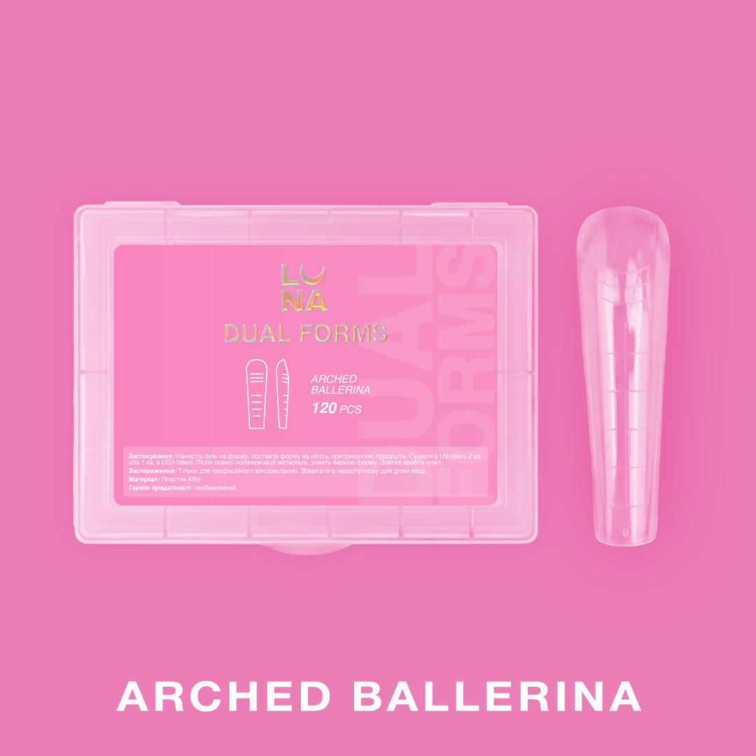 Arched Ballerina top forms for extensions - LUNA